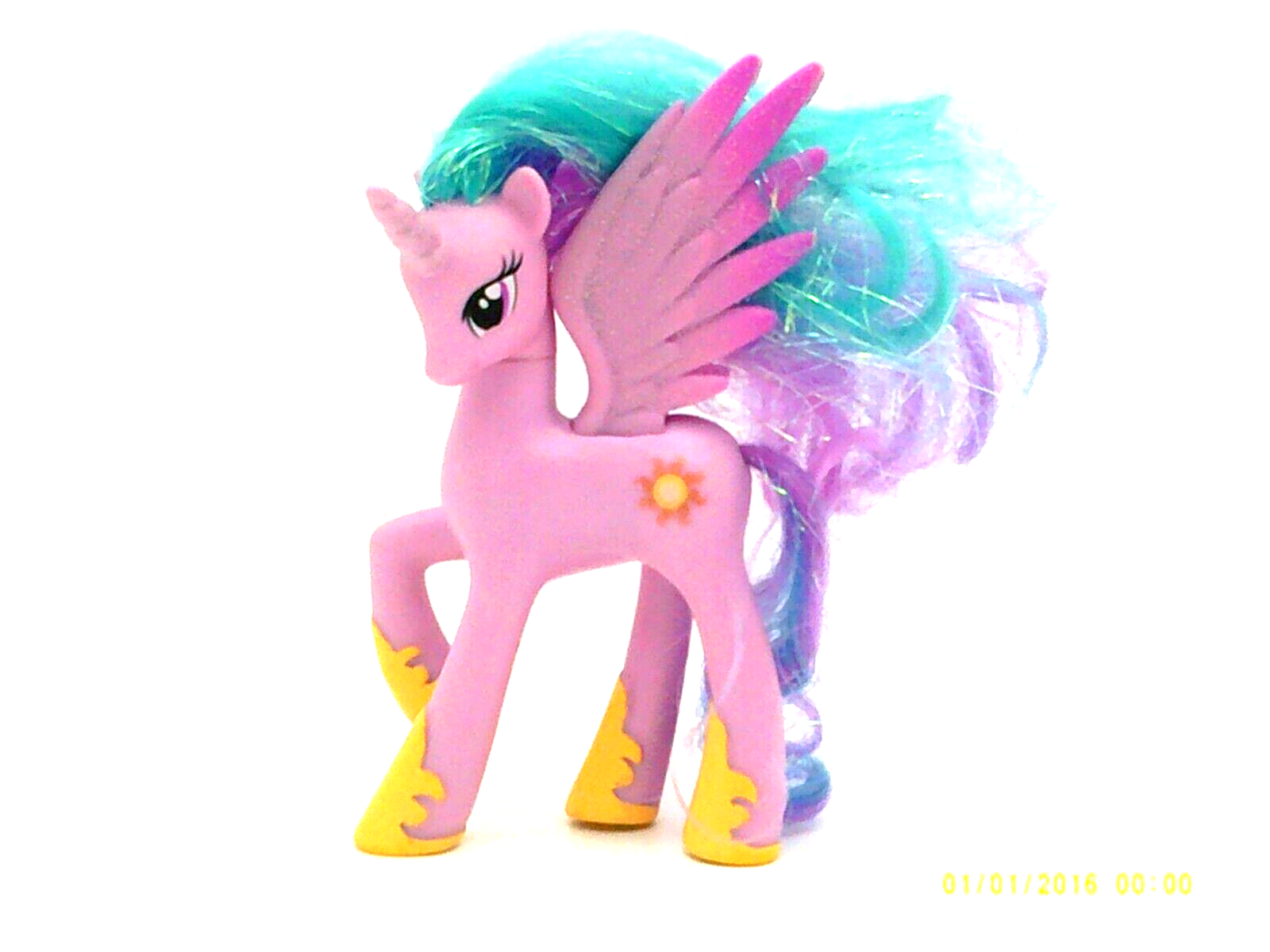 My Little Pony G4 Princess Celestia 5” Brushable Figure Collectible Toy ...