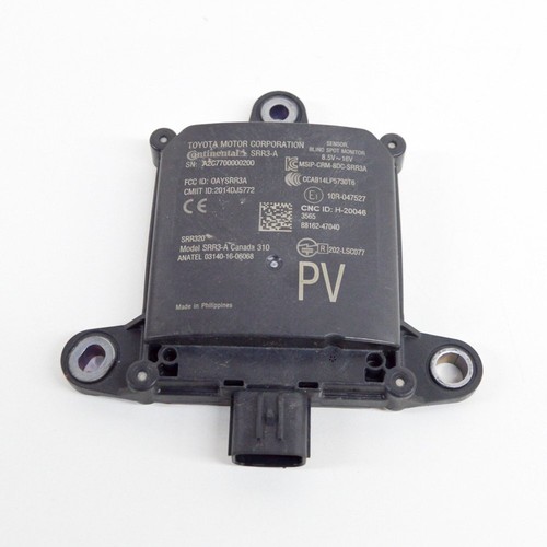 TOYOTA PRIUS XW50 Module commande ECU d'angle mort arrière droit 88162 ...
