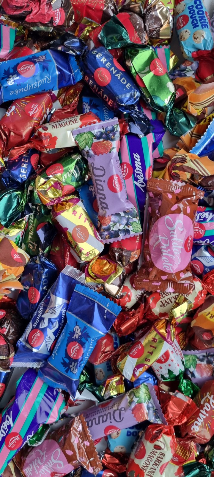 Latvian Laima Chocolate Candy Praline Liqueur Cream Nuts Assortment ...