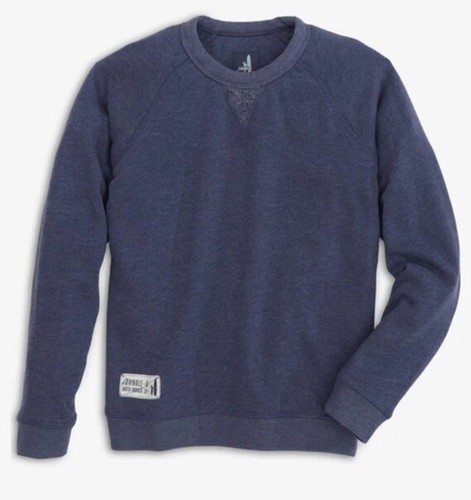 NWT Johnnie-O Boy's Pamlico Crew Jr. Sweatshirt Twilight Blue Size 6 | eBay