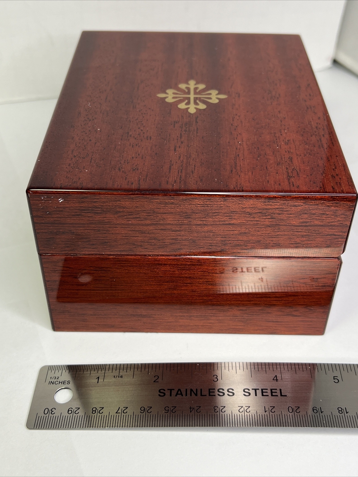 Authentic Patek Philippe Wooden Brown Wood Inner Watch Box w ...