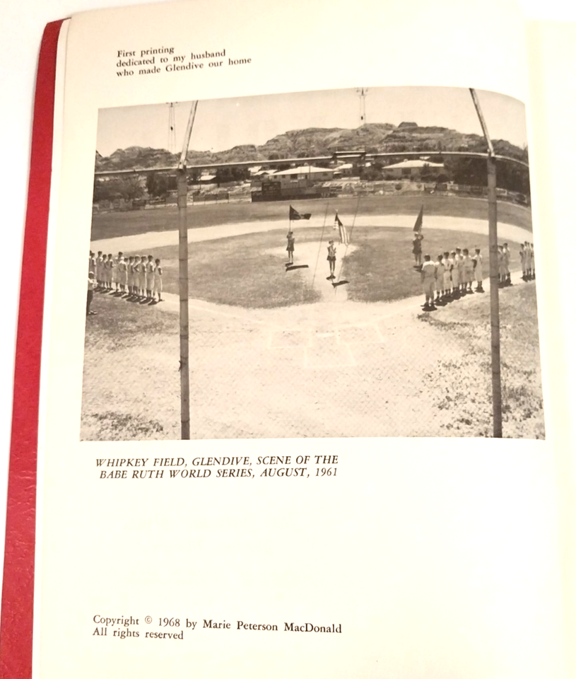 1968 Glendive: The History of a Montana Town by Marie MacDonald/SIGNED ...