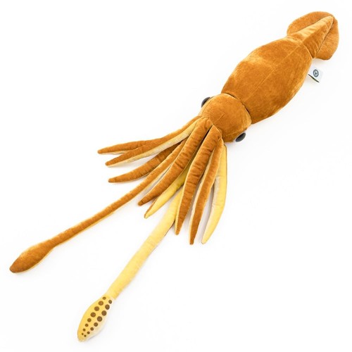 Colorata Giant Squid Plush Toy (M Size) Gentle Touch Realistic (Deep ...
