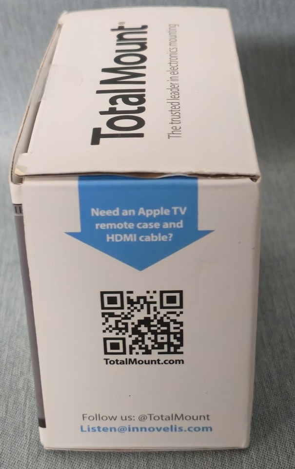 TotalMount Apple TV Mount Compatible With Most Apple TV/Apple TV 4K New ...