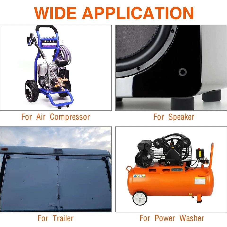 Air Compressor Isolator Pads - 4 Pack Replacement Rubber Feet 192310GS ...