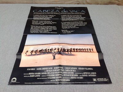 1992 Cabeza de Vaca Original Movie House Full Sheet Poster | eBay