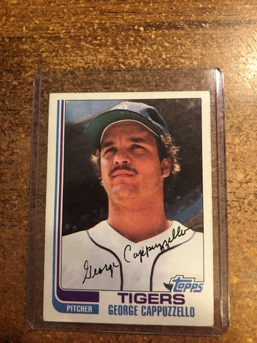 1982 Topps Baseball # 137 George Cappuzzello RC | eBay