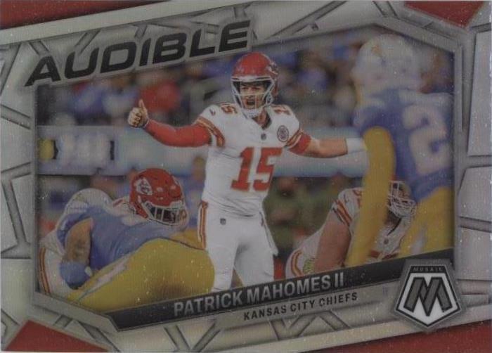 2023 Panini Mosaic - Audible Patrick Mahomes II #AS-PM Silver Prizm for ...