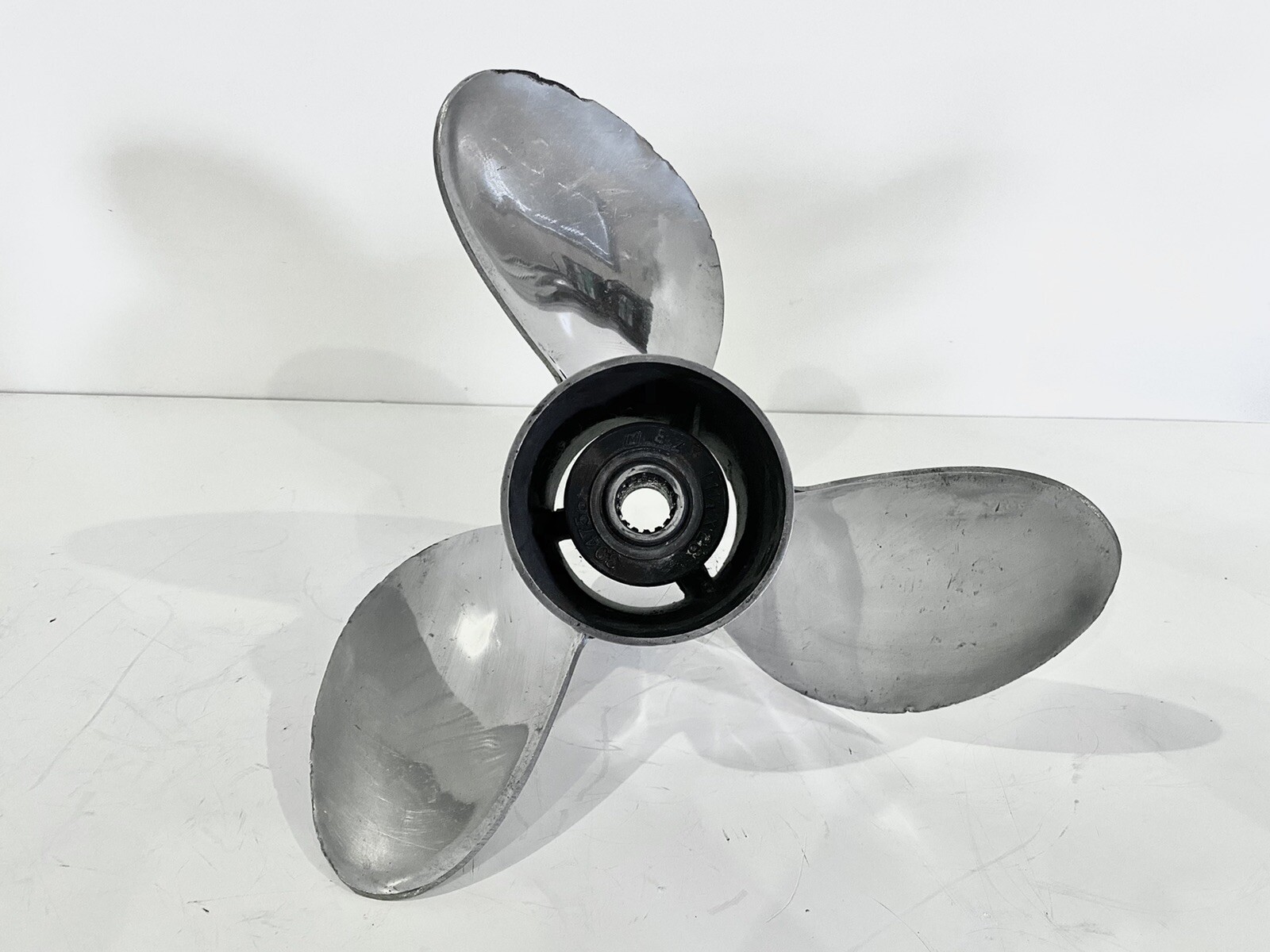 OMC Raker 3 Blade Stainless Propeller 14 1/2 X 26 Part # 394756 for ...
