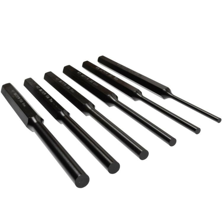 Mayhew Pro 6 Piece Metric Pin Punch Set Made in the USA | eBay