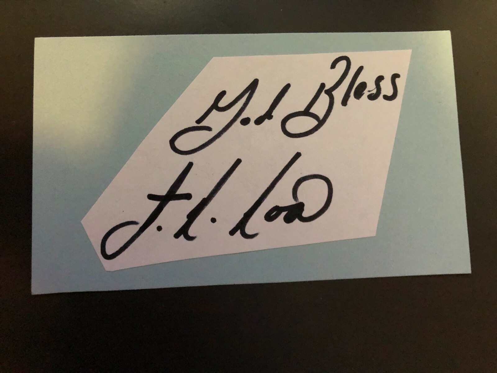 Minnesota Twins / Philadelphia Phillies JOE ROA signed signature cut on ...