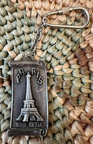 Morel PARIS EIFFEL TOWER Keychain Charm Made In France Travel Souvenir ...