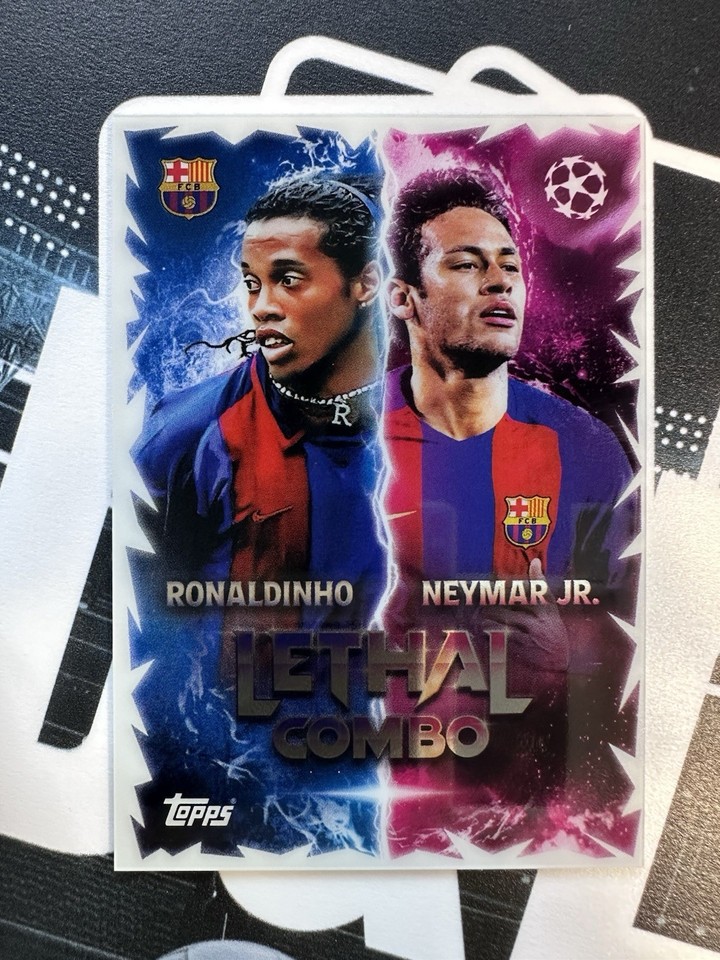 Match Attax 2025/26 Lethal Combo #LC-RN Ronaldinho & Neymar Jr. | eBay UK