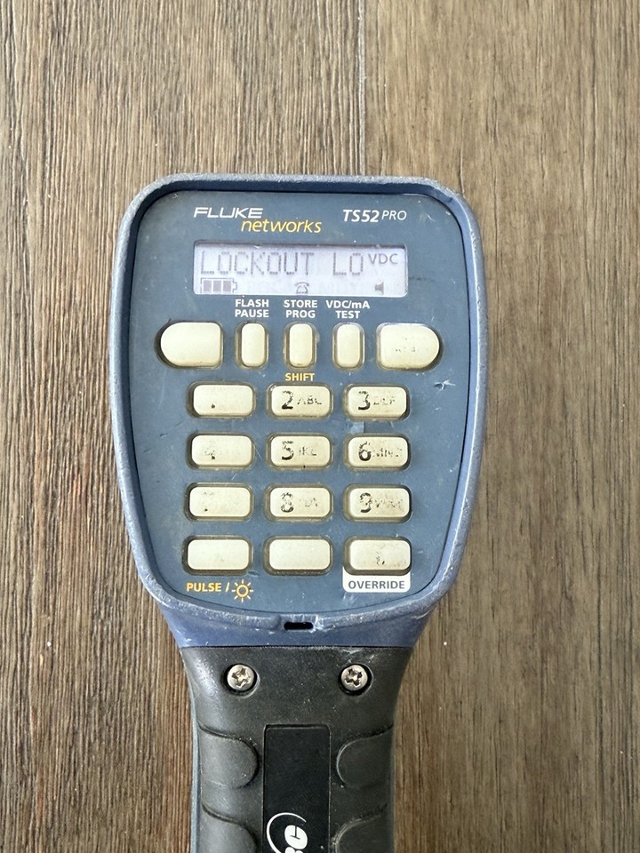 Fluke Networks TS52 Pro Test Set Butt Set Lineman Telephone Tested | eBay