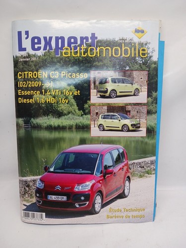 CITROËN C3 Picasso (09-) 1.4 VTi 1.6 HDi 16V Revue technique L'Expert ...