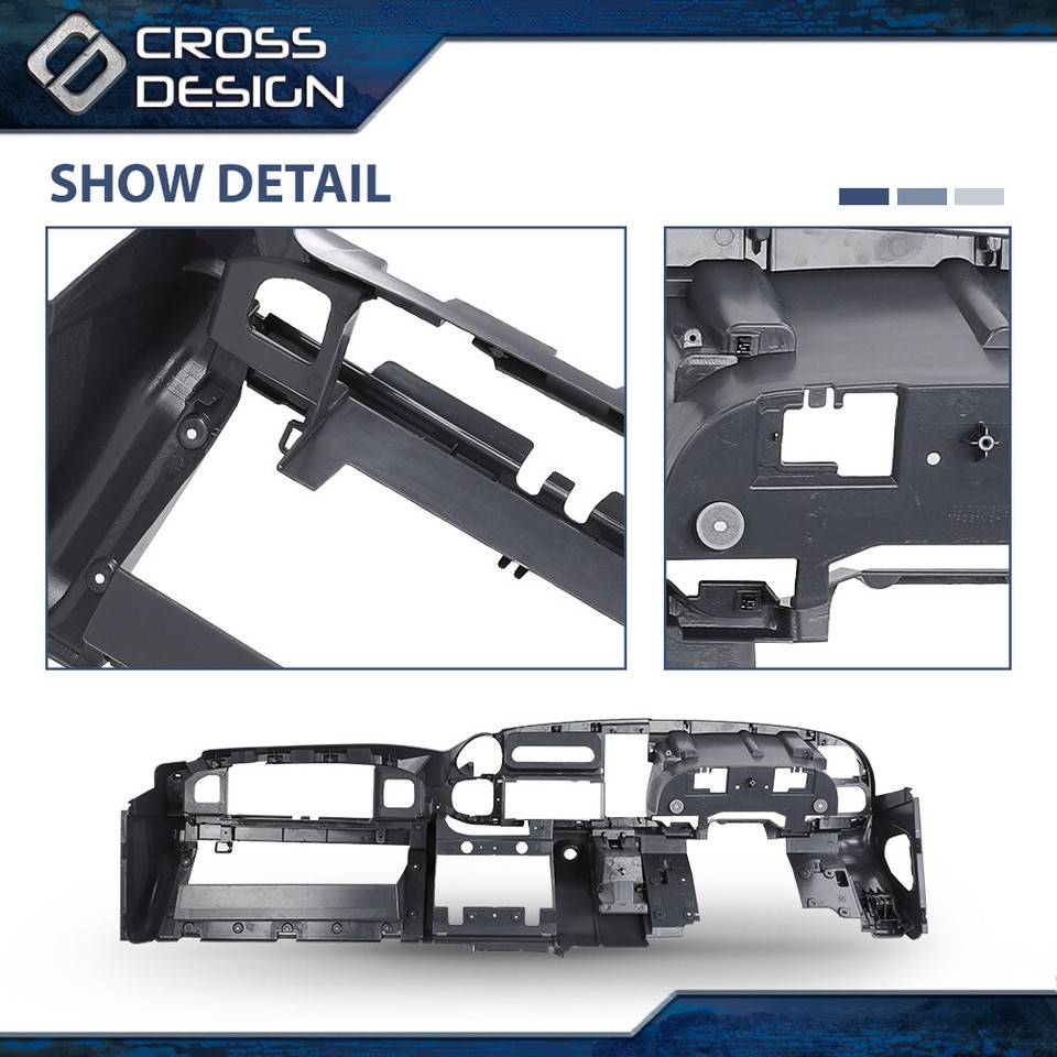 Fit For 1998-2001 Dodge Ram Dash Dashboard Core Structure Frame Single ...