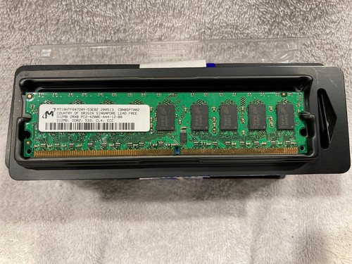Micron 512MB RAM - PC2-4200E-444-12-B0 / DDR2 533 CL4 ECC: Lot of 4 | eBay