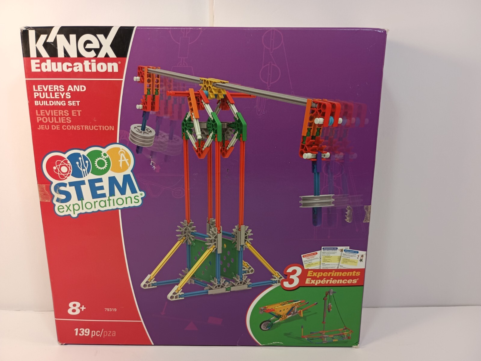 K'nex Education STEM Levers & Pulleys Building Set - 139 pieces | eBay