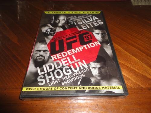 UFC 97 Redemption SILVA vs. LEITES DVD - MMA - 2 Disc Set - Liddell vs ...