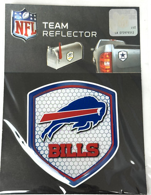 Buffalo Bills Reflector Decal NFL Auto Shield Team Car Mailbox Sticker ...