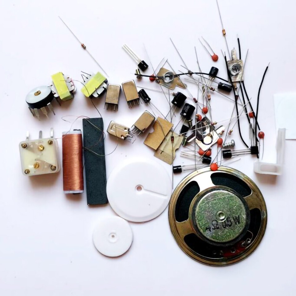 HX108-2 seven-tube input and output superheterodyne AM radio Receiver ...