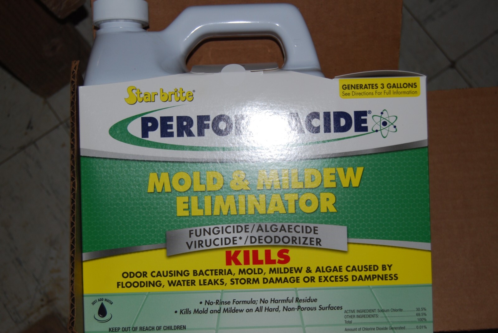Star Brite Performacide 1 Gal. Mold and Mildew Eliminator Spray Kit (3 ...