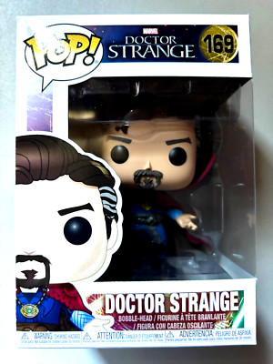 FUNKO POP #169 MARVEL DR STRANGE BOBBLEHEAD VINYL ACTION FIGURE NIB NM+ ...