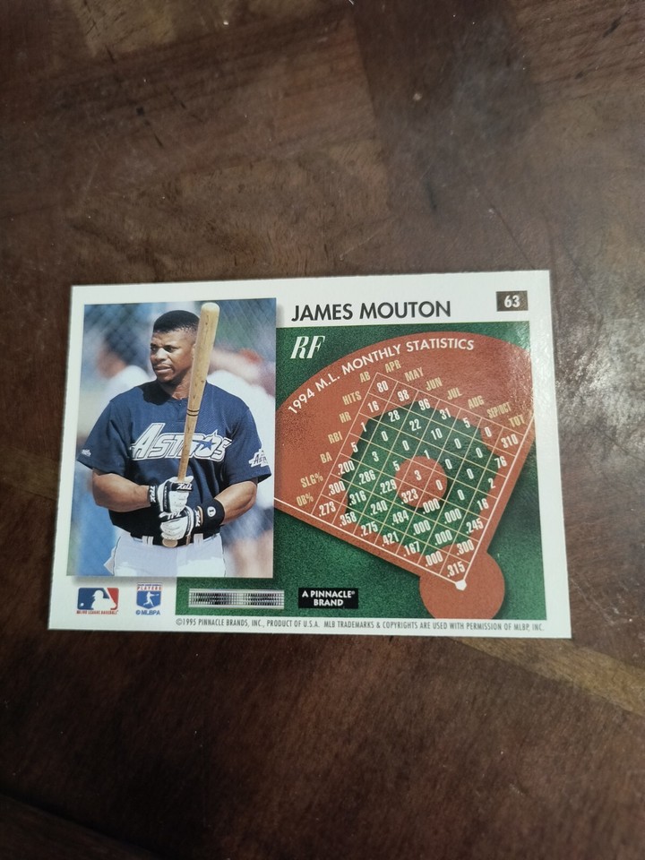 JAMES MOUTON 1995 SCORE SUMMIT EDITION #63 FREE SHIPPING | eBay