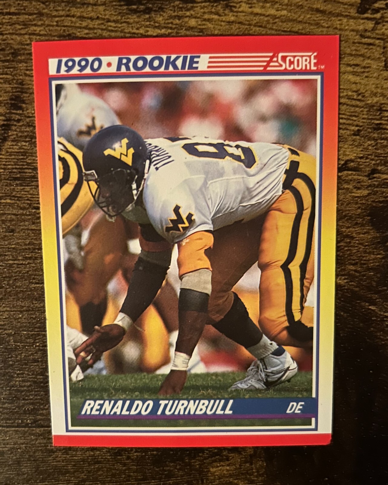 1990 NFL Rookie card Renaldo Turnbill defensive end Score | eBay