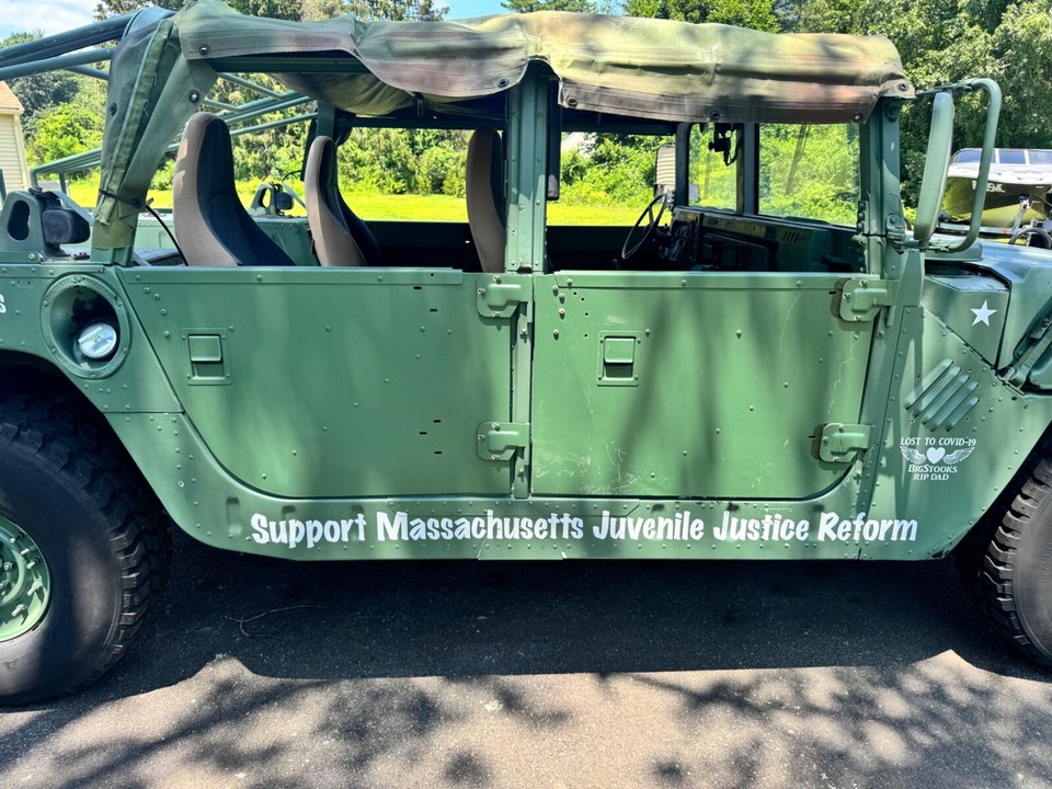 REAR DOORS ONLY H1 hummer Humvee Half doors Hmmwv 4 man Aluminum Mill ...