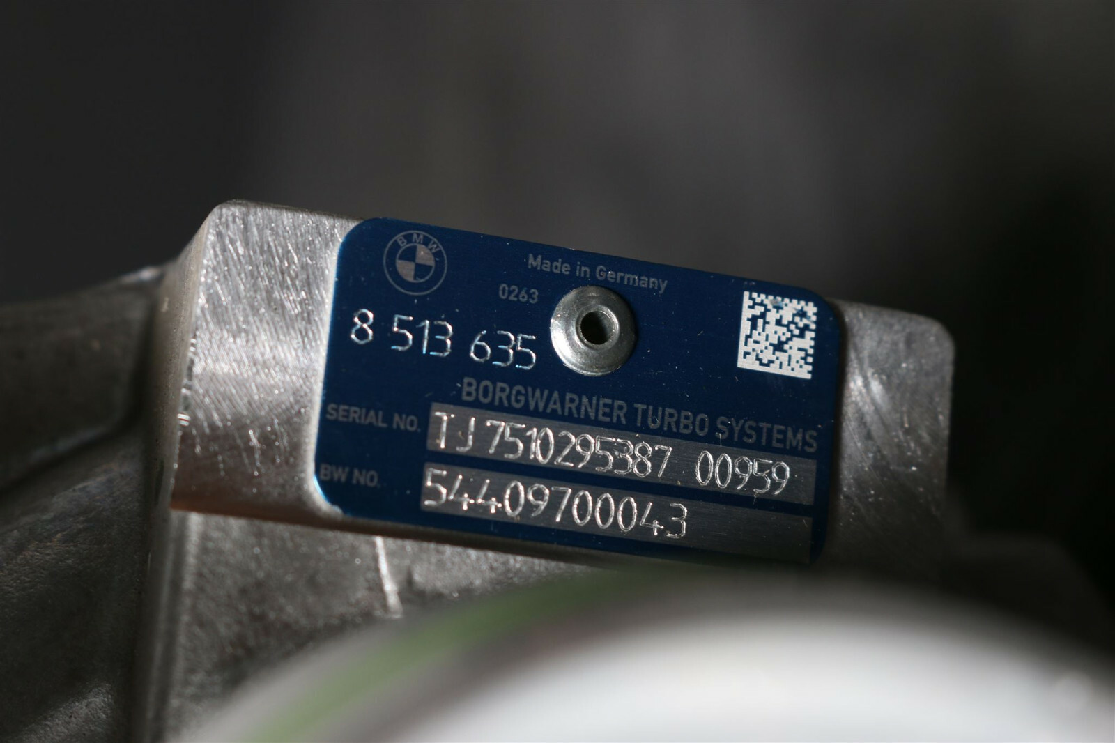 8513635 8513636 Turbocharger Turbo BMW Mini F54 F60 Cooper D B47C20A ...