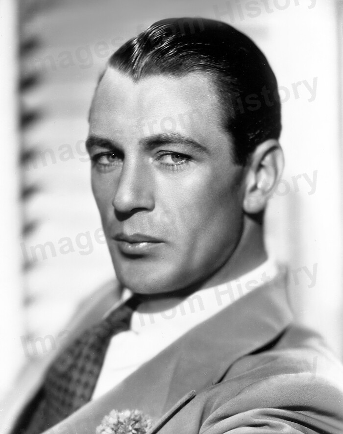 8x10 Print Gary Cooper Handsome Portrait #1010449 | eBay