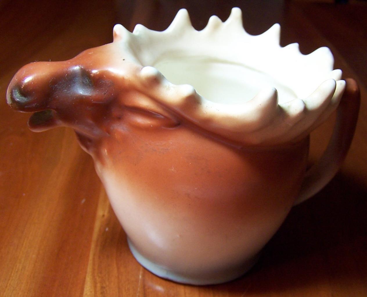 Czech Elk or Moose Creamer Made in Czechoslovakia Excellent | eBay