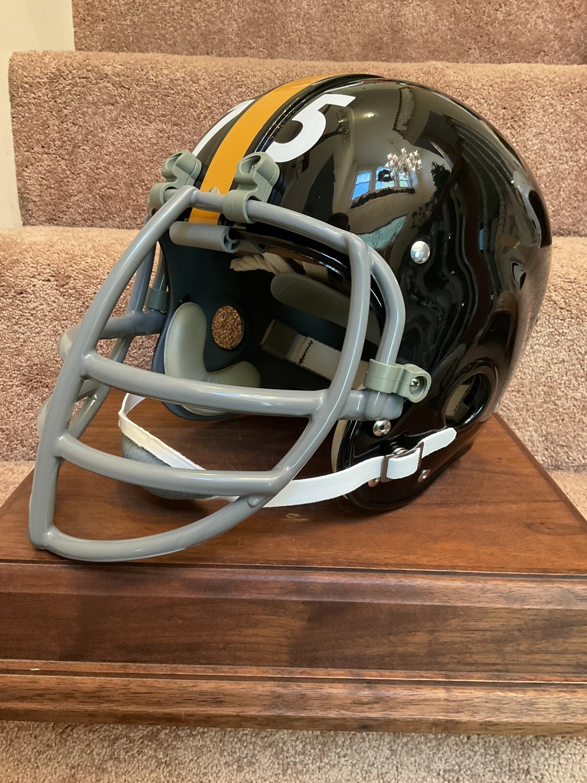 RK2 Husky Vintage Style Suspension Football Helmet Pittsburgh Steelers ...