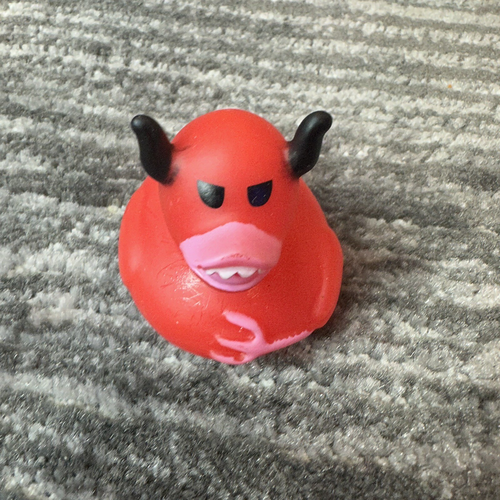 Rubber Duck Devil Halloween Decor Car Home Office Cute Ornament Demon Ducky New | eBay