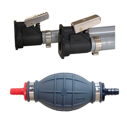 Waveline 3/8" (9.5mm) Yamaha Fuel Line Viton Primer Bulb Kit Marine ...