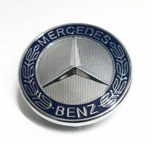 Mercedes Benz Sticker Aluminum Multimedia Emblem 29mm Badge for car ...