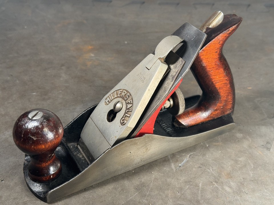 Millers Falls No. 9 Smoothing Plane Sharp Casting Flaw Photos Stanley 4 ...