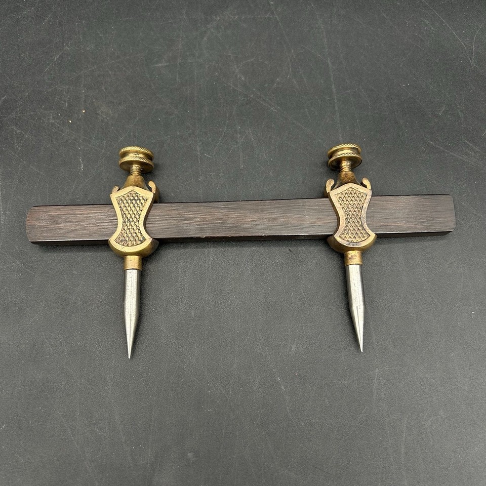 Vintage Set of Stanley Trammel Points With Beam | eBay