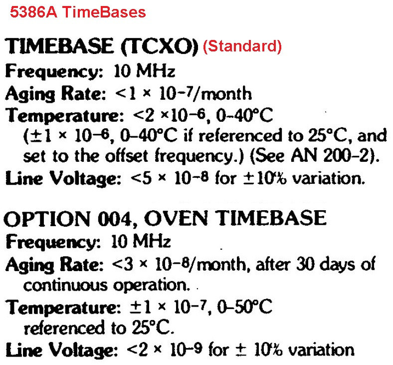 HP Agilent 5384A 5385A 5386A Frequency Counter OCXO Board | eBay