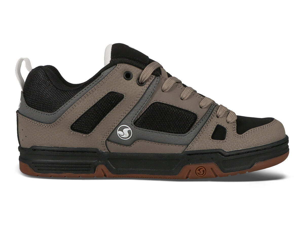 DVS Men's Gambol Skate Shoe, 0, Brindle Gray Gum Nubuck