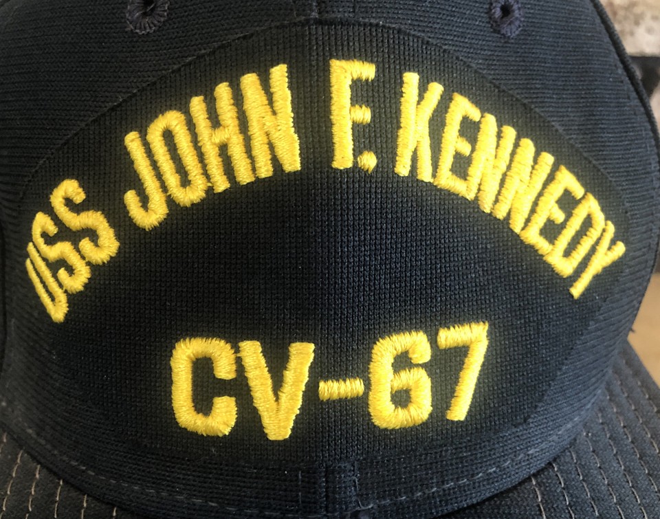 USS John F. Kennedy CV-67 Snapback Hat Cap Made by New Era in the USA ...