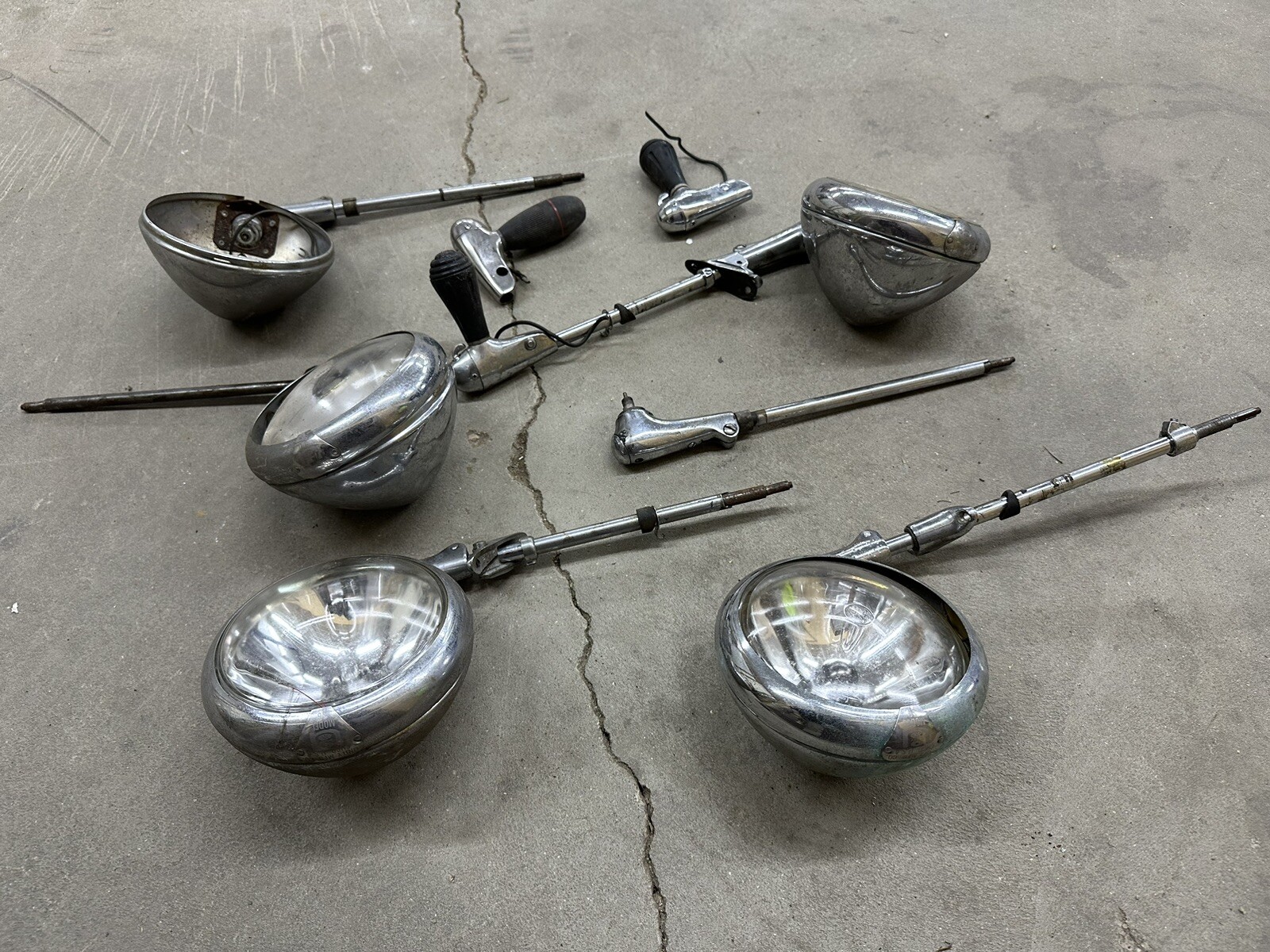 Vintage Spotlight LOT FOR Parts Restoration Light Car Truck Auto Unity ...
