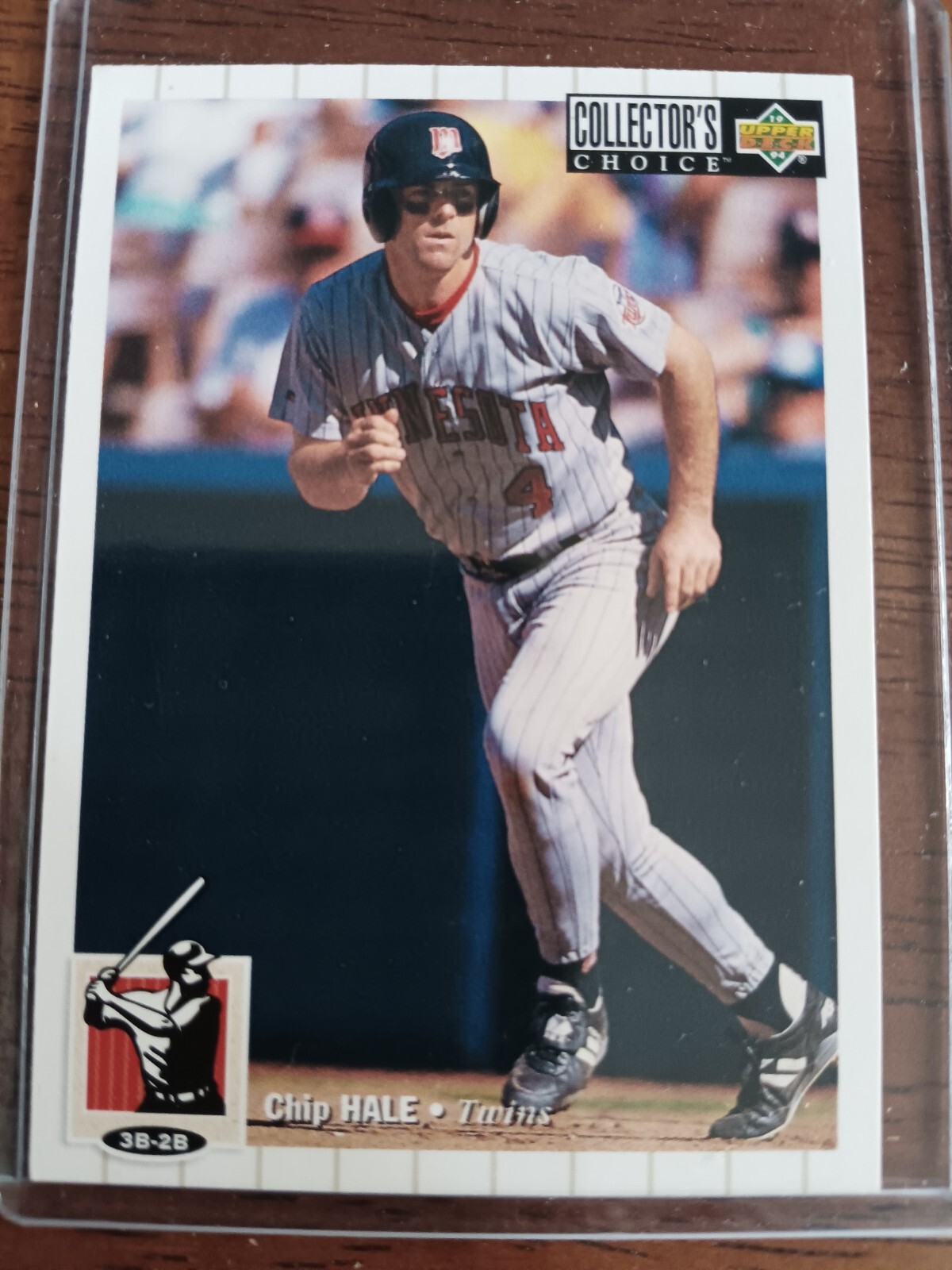 CHIP HALE TWINS 1994 COLLETOR'S CHOICE UPPER DECK BASEBALL CARD #573 | eBay