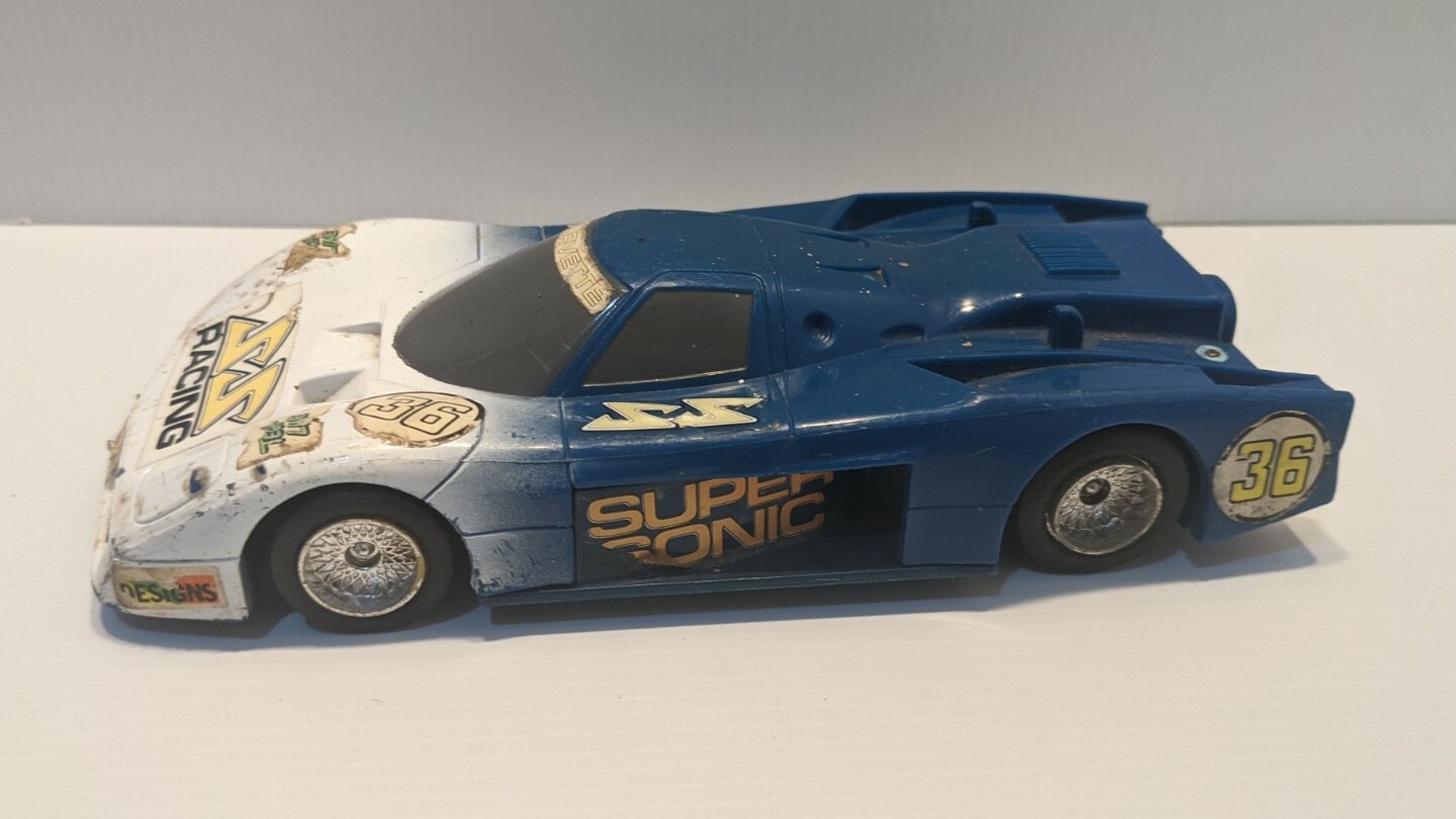 Lanard Toys 1989 Pull String Race Car Super Sonic | eBay Australia