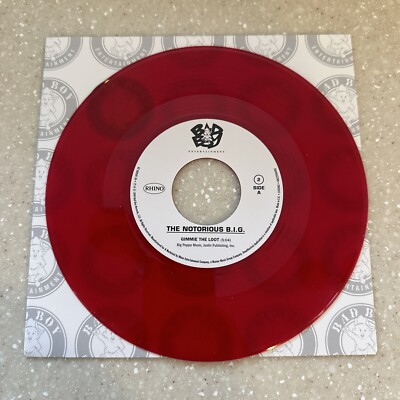 Notorious B.i.g. Gimme The Loot 45 Vinyl Record Machine Gun Funk ...