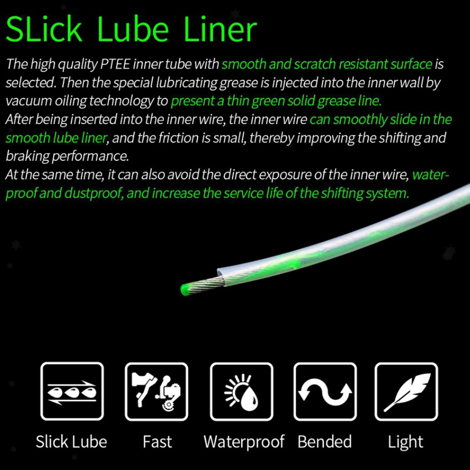 Mountain Road Bike Brake Housing Roll of 3 M Slick- Inner | eBay