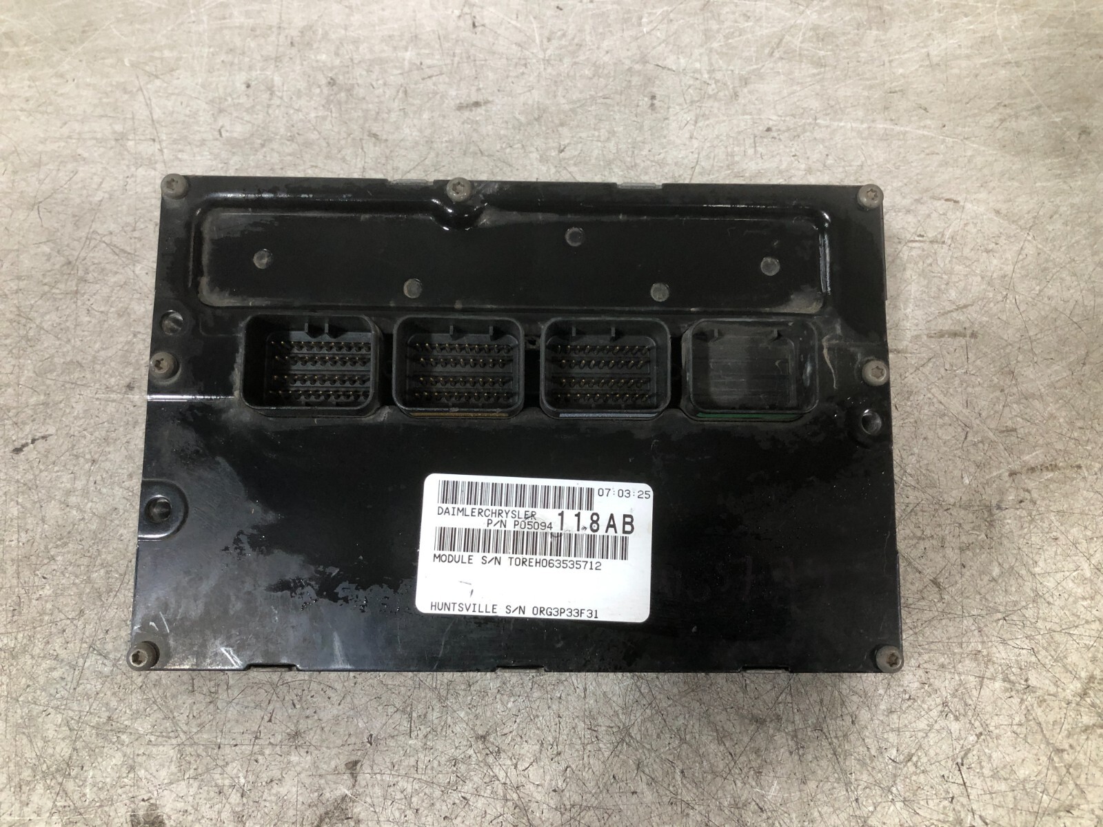05 Dodge Neon 2.0 MTX ECM ECU Computer PCM P05094121ai for sale online ...