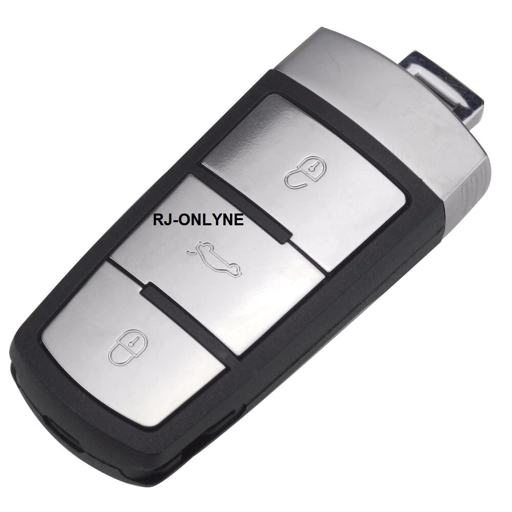 3 BUTTON Key Keyless Entry Fob FOR VW Passat CC Magotan + logo A69 ...