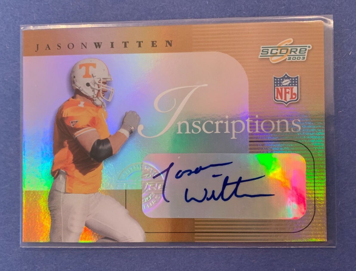 Jason Witten Football Card Database - Newest Products will be shown ...
